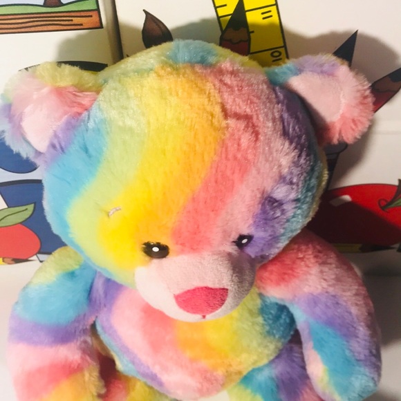 Build-A-Bear | Toys | Buildabear Rainbow Swirl Bear | Poshmark